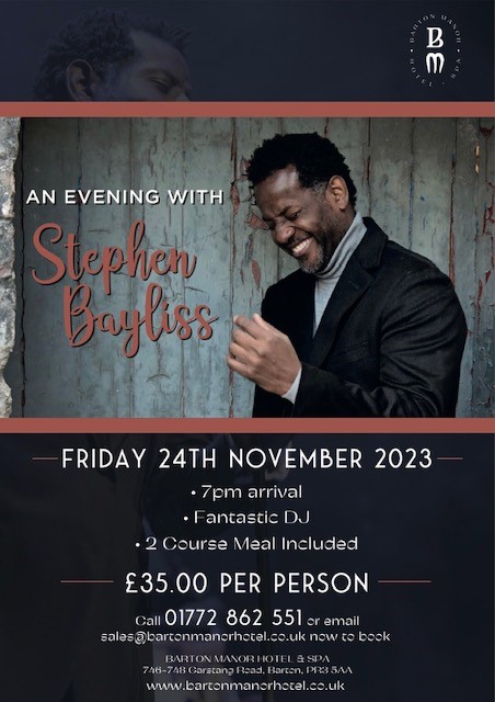 Barton Manor 24th November - Stephen Bayliss Corporate Entertainer